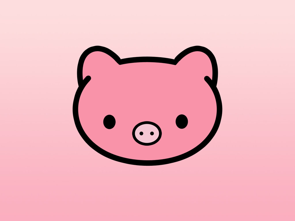 Cute Pig Wallpapers For Ipad - Hello Piggy (#256805) - HD Wallpaper ...