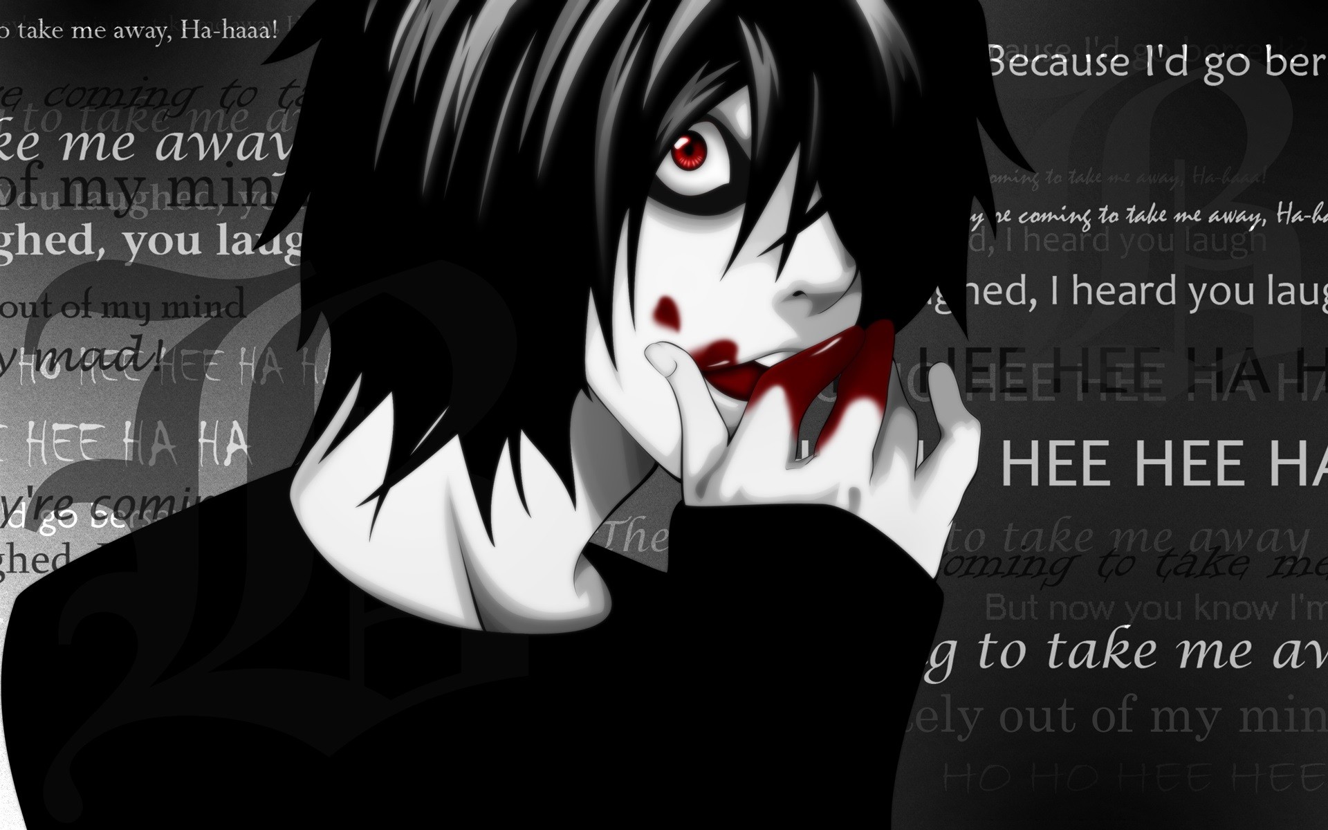 L Death Note Gore (#2507992) - HD Wallpaper & Backgrounds Download