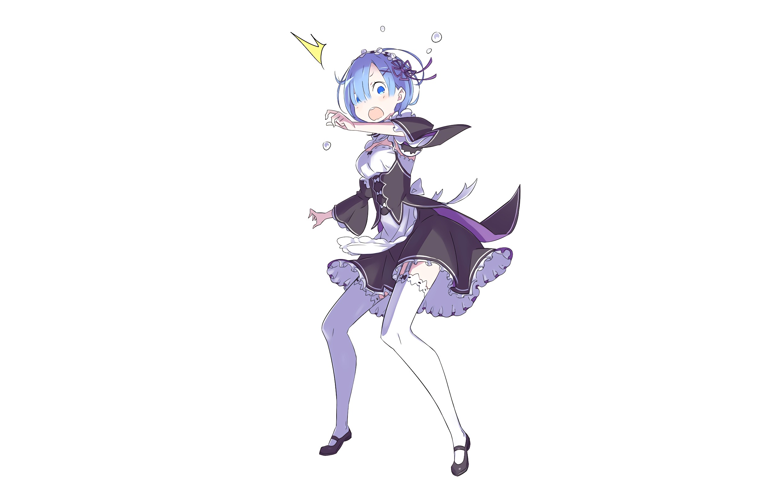 Rem Re Zero Design (#2508595) - HD Wallpaper & Backgrounds Download
