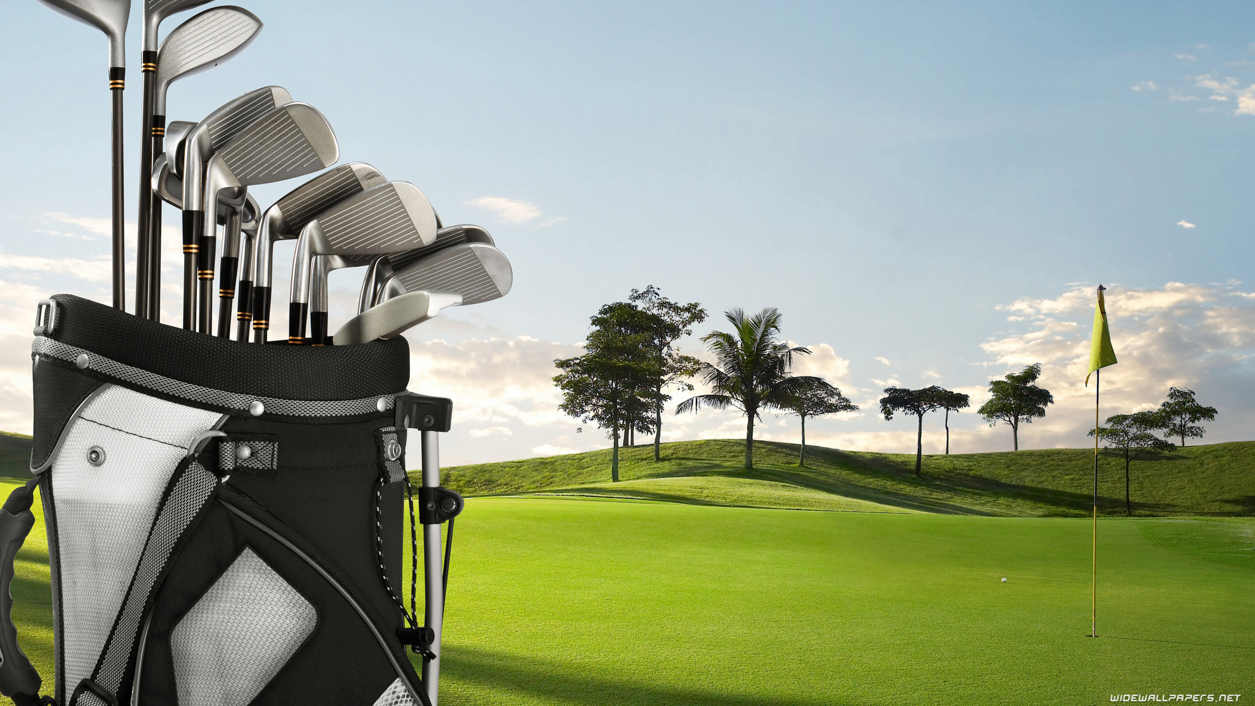 Golf Clubs Background (#2518063) - HD Wallpaper & Backgrounds Download