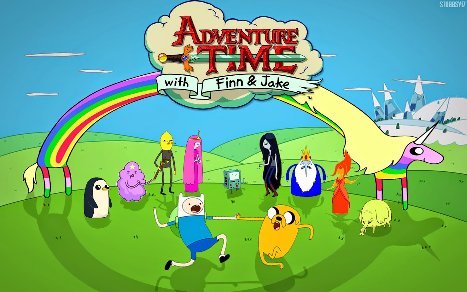 Adventure Time Animation Gif Wallpaper Hd With Fun - Adventure Time ...