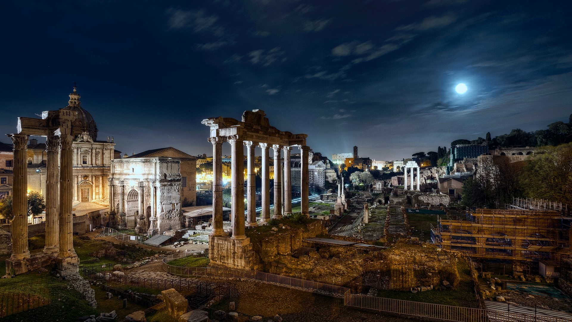 Roman Forum (#2552013) - HD Wallpaper & Backgrounds Download