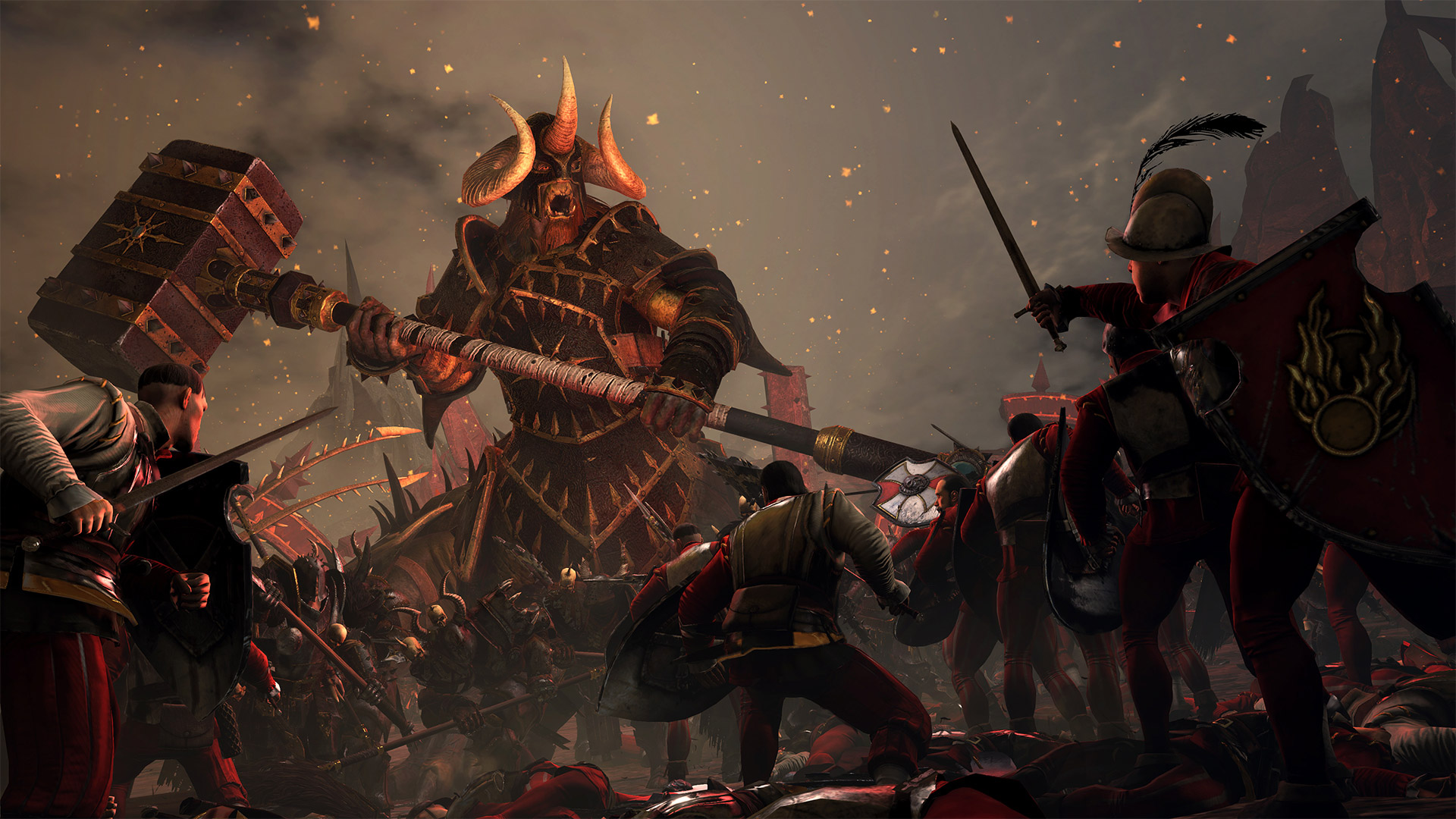 Warhammer Total War Khorne (#2556786) - HD Wallpaper & Backgrounds Download