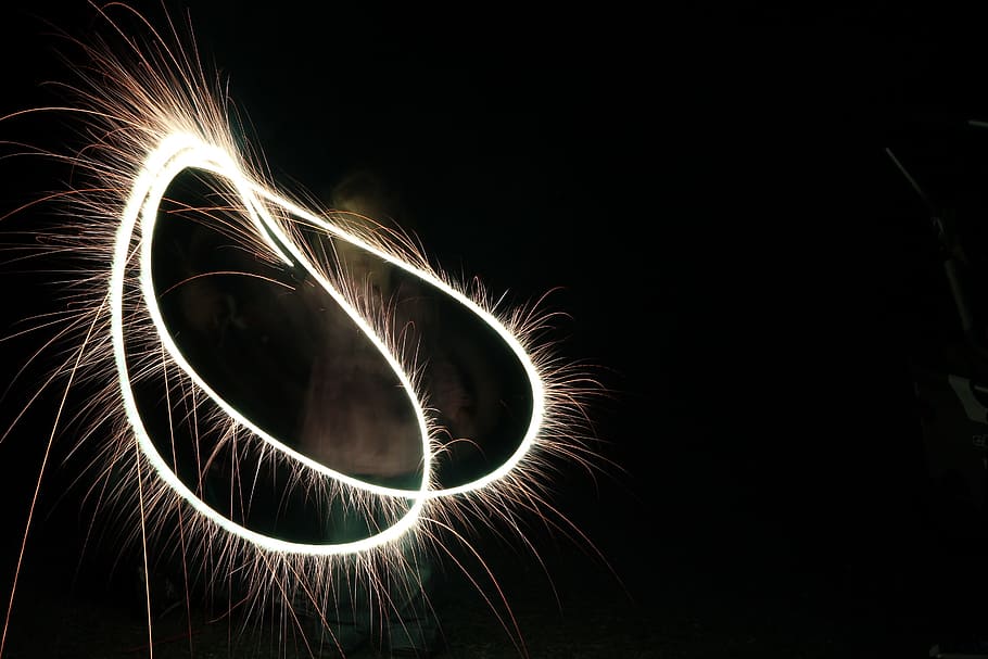 Fireworks, Bengali, Match, Night, Bengali Fire, Light, - Fireworks ...