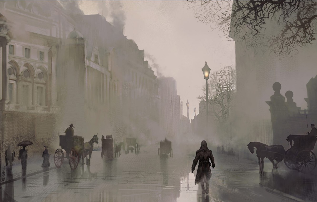 Photo Wallpaper London, Assassins Creed, Art, Ubisoft, - Assassin's ...