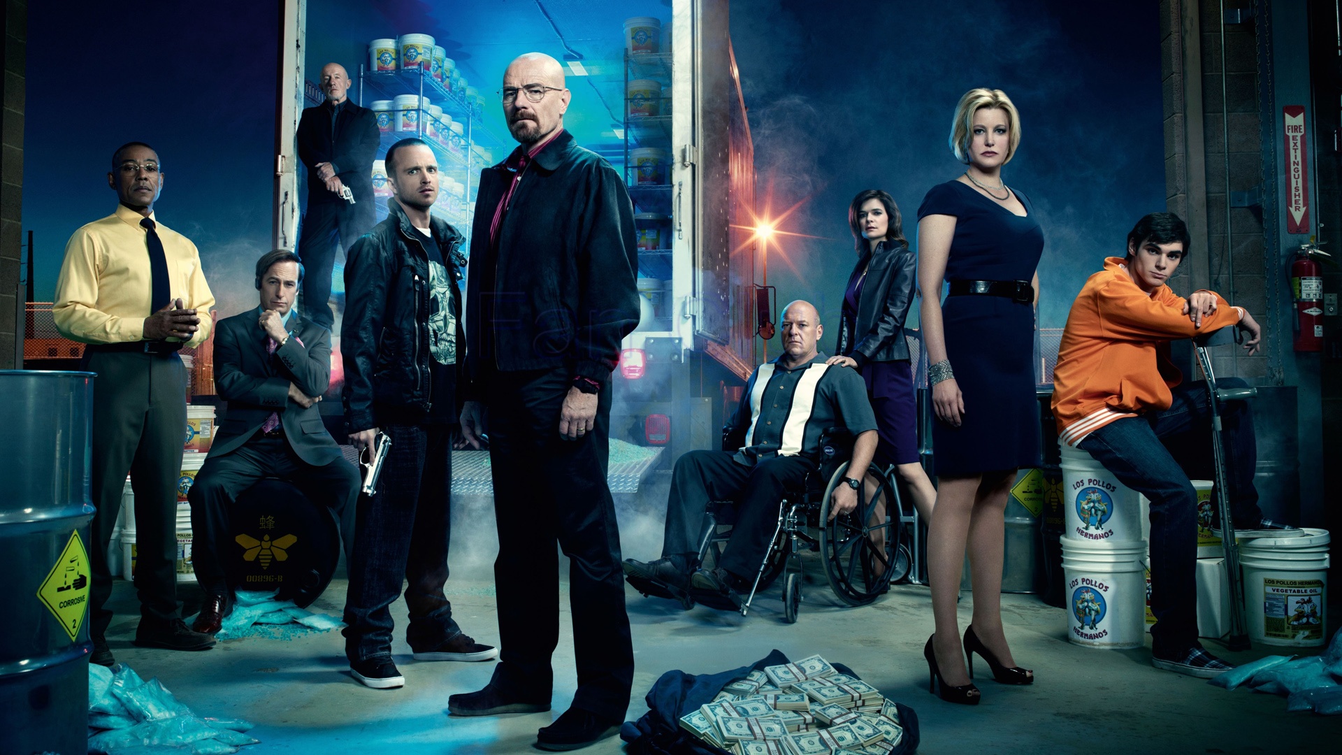 Full Hd Wallpaper Breaking Bad Main Characters Heisenberg - Breaking ...