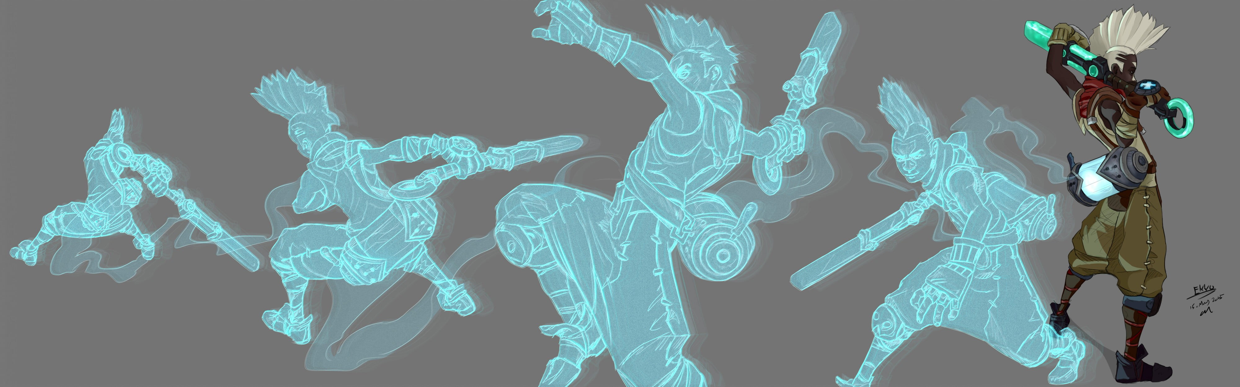 Ekko Banner For Youtube (#2624095) - HD Wallpaper & Backgrounds Download