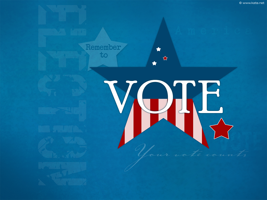Election Day Voting Wallpapers On Katenet America - Vote Backgrounds ...
