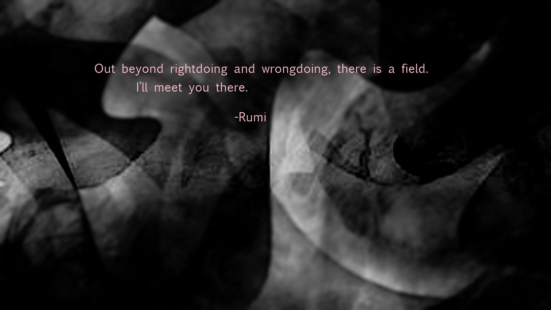 Desktop Wallpaper Quotes Rumi (#2834596) - HD Wallpaper & Backgrounds ...