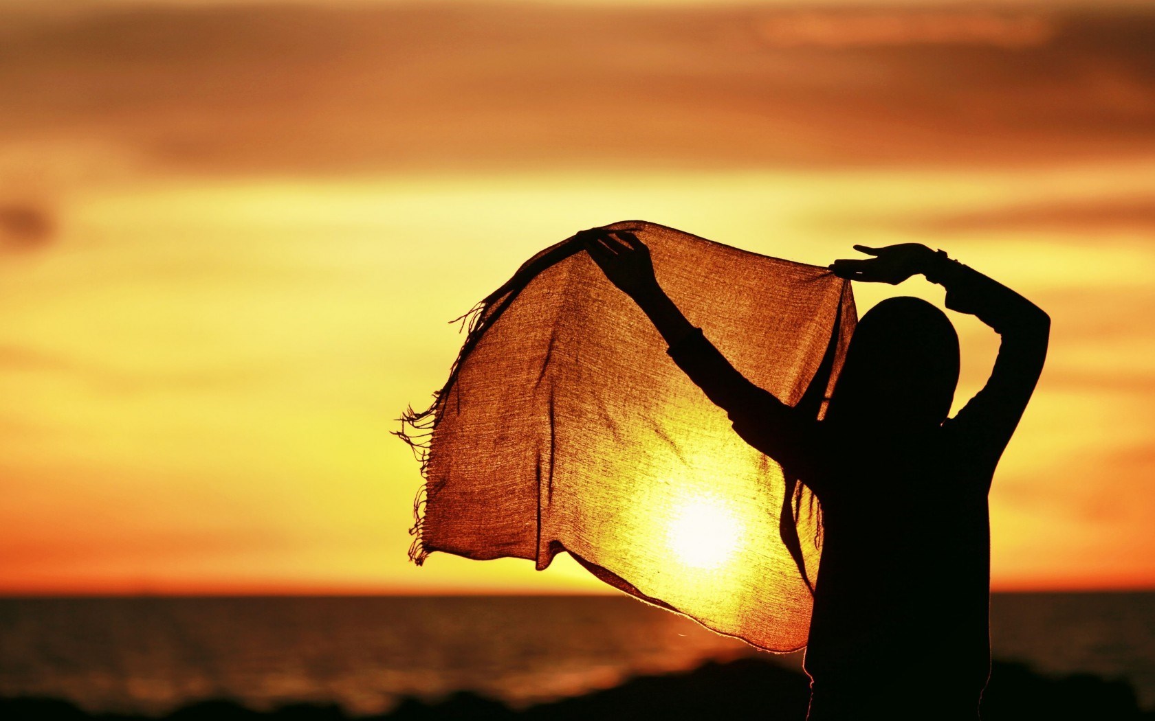 Happy Mood Wallpapers Hd - Sun Background Pic With Girl (#2866655) - HD ...