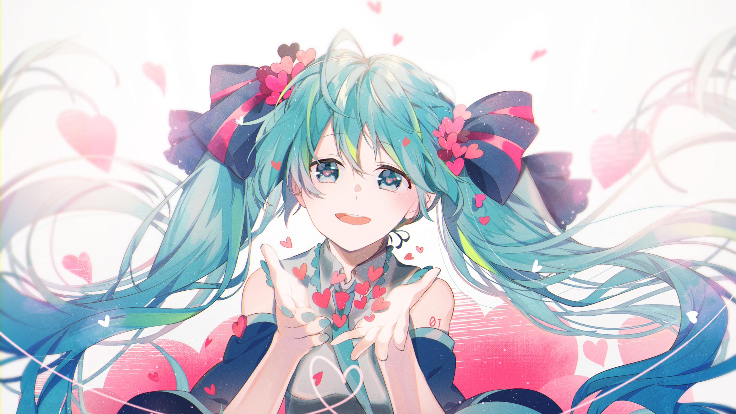 Hatsune Miku Wallpaper Cute (#2871389) - HD Wallpaper & Backgrounds ...