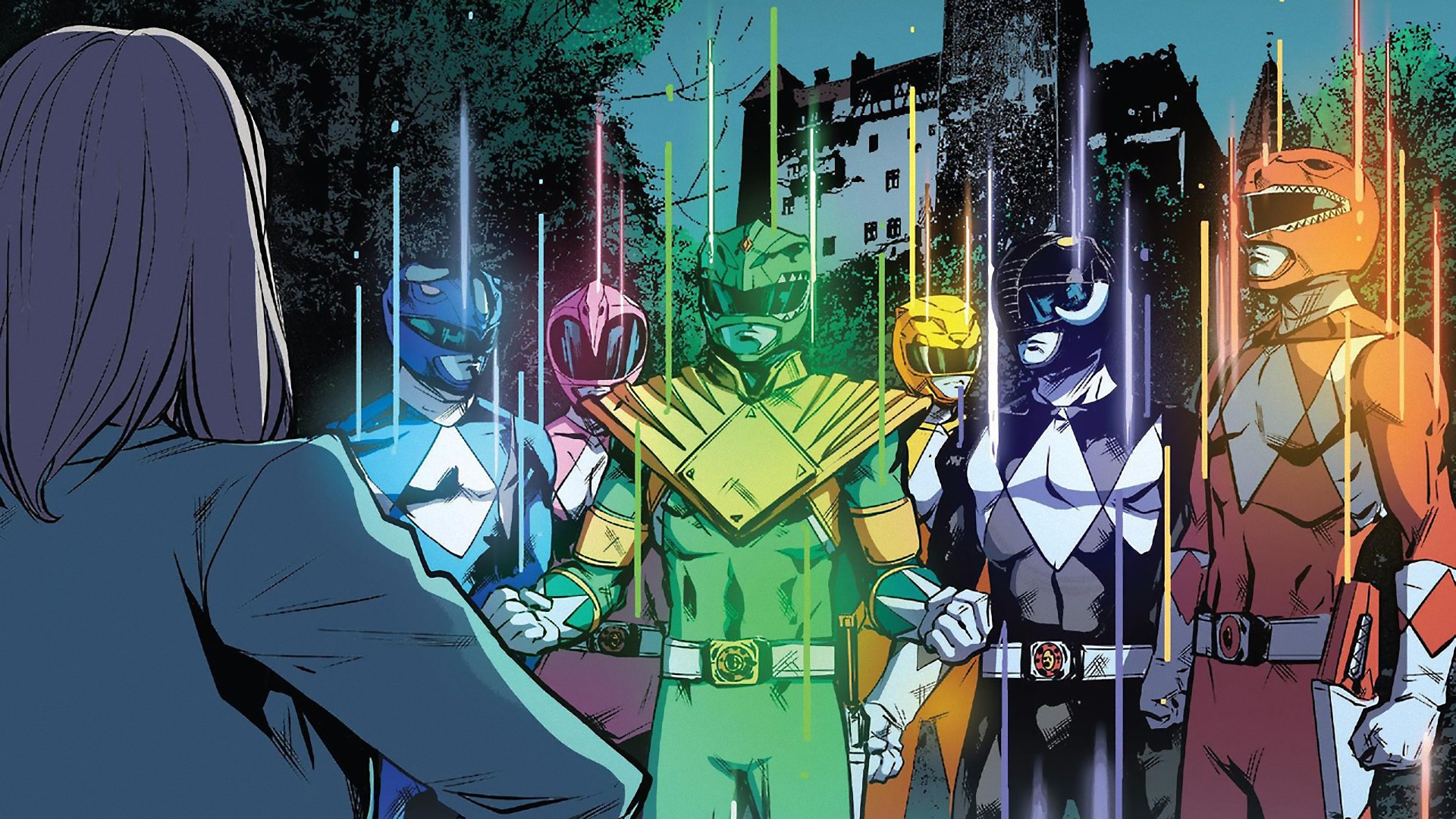 Power Rangers Green Ranger Anime (#2873380) - HD Wallpaper ...