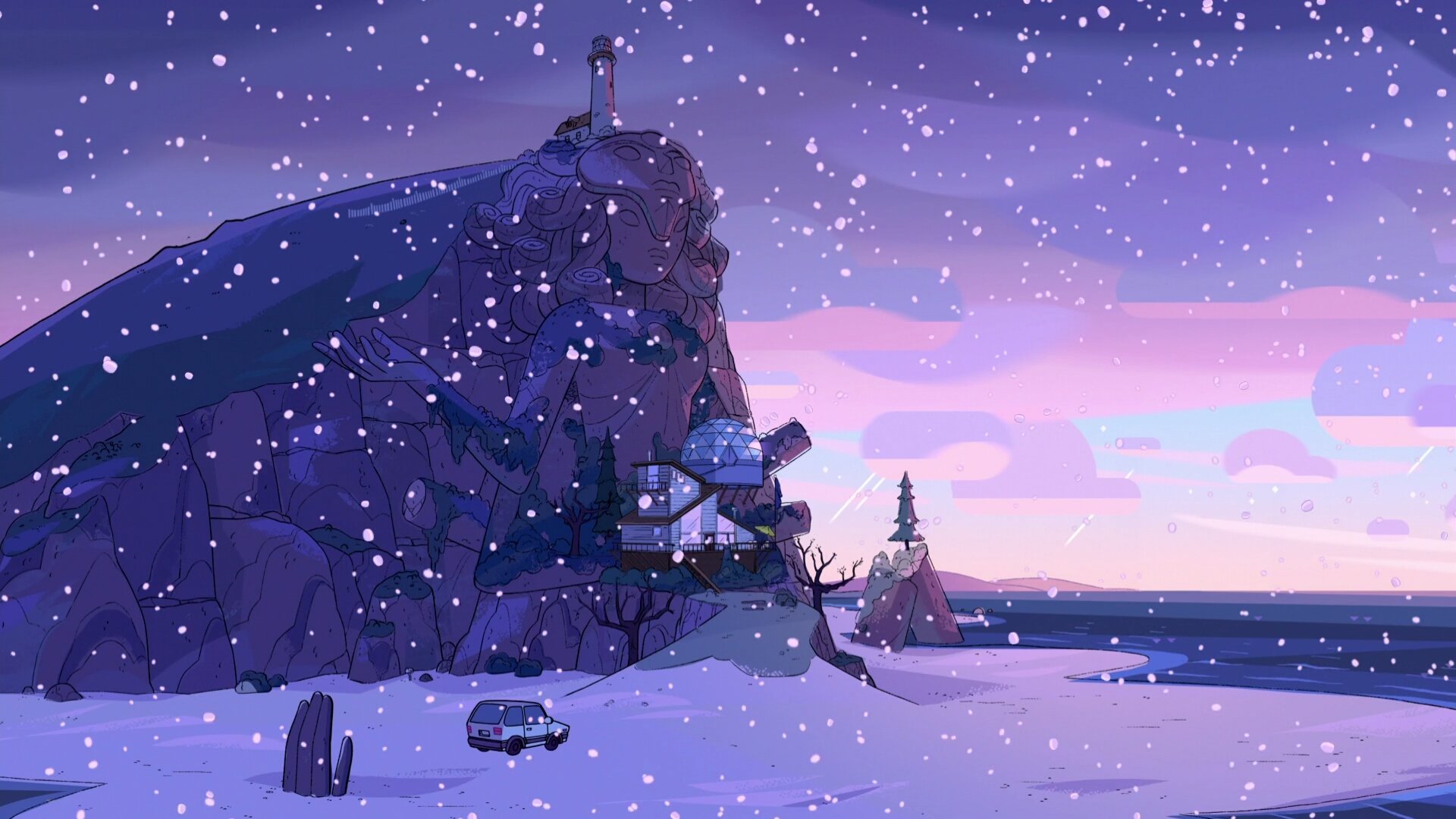 Steven Universe Future Snow Day Title (#2876083) - HD Wallpaper ...