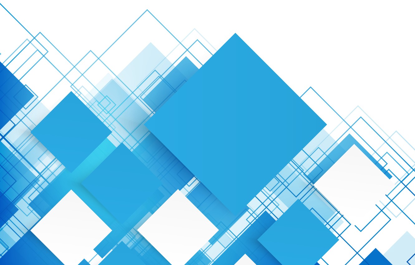 Photo Wallpaper Abstraction, Vector, Abstract, Geometry, - Blue Vector Abstract Background ...