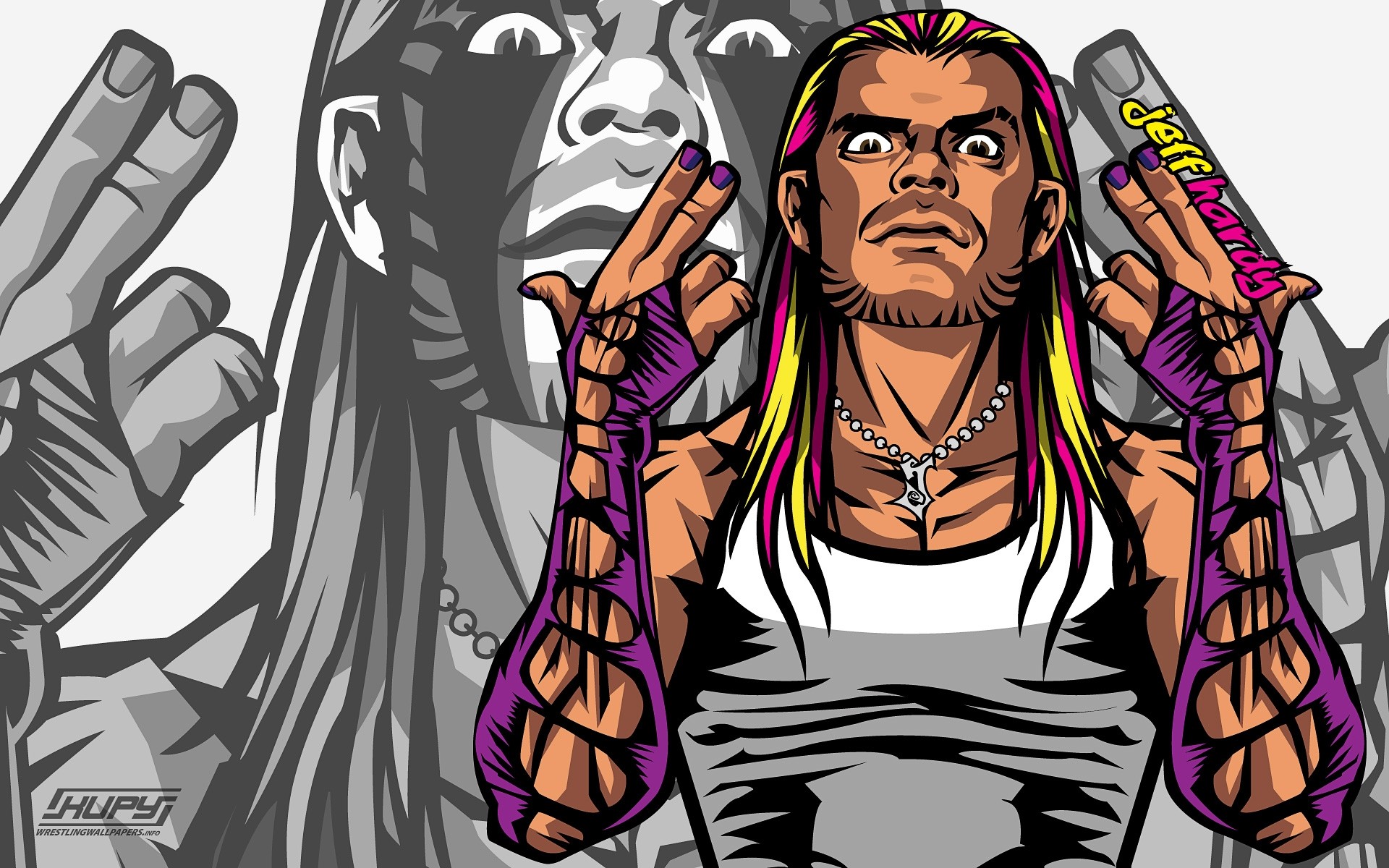 Jeff Hardy Wallpapers-b9m7x5l - Wwe Jeff Hardy Cartoon (#2886733) - HD ...