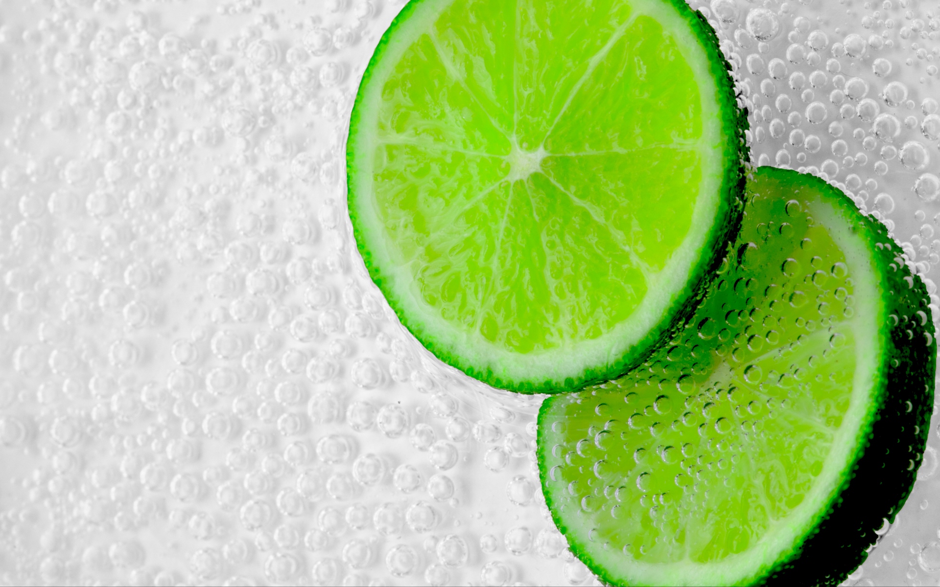 Slice Green Lemon Hd (#2894389) - HD Wallpaper & Backgrounds Download