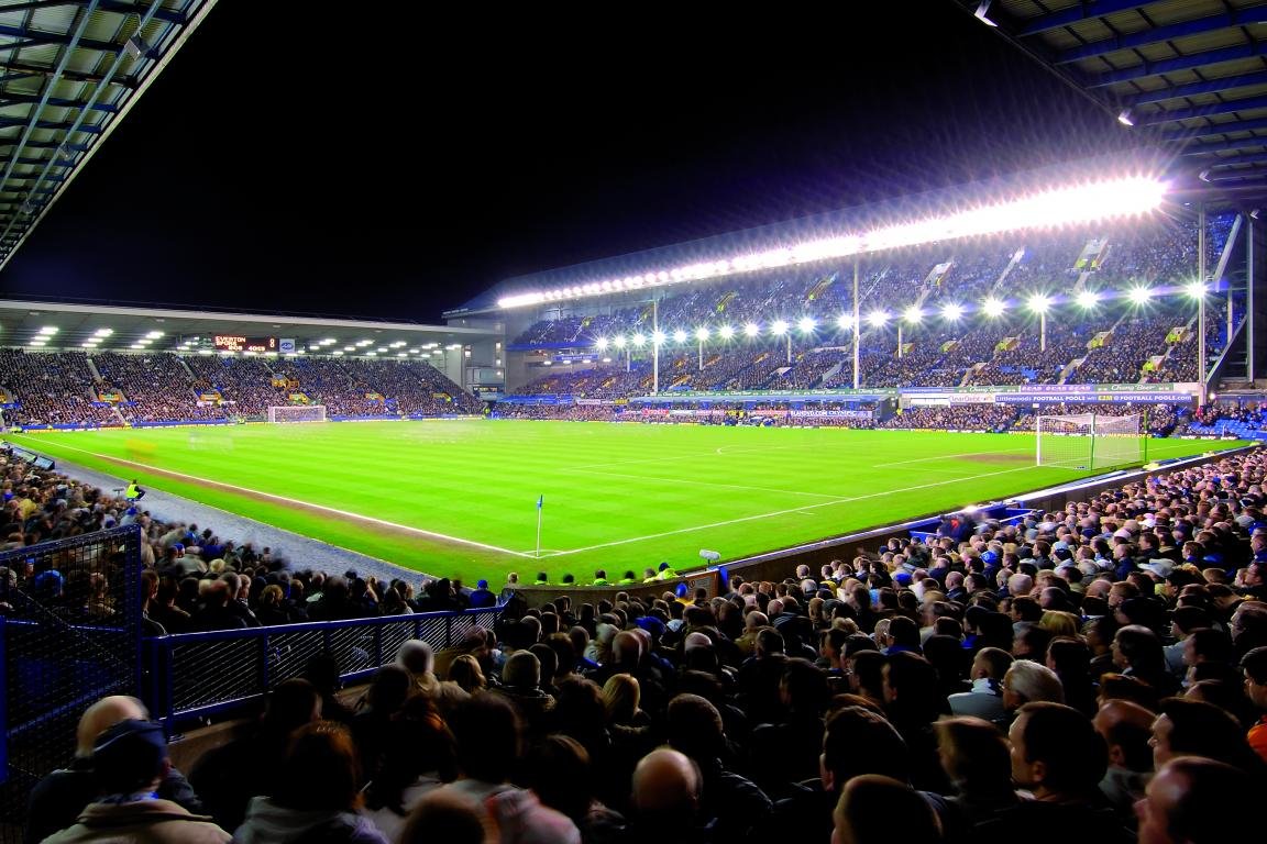 Free Download Everton Wallpaper Id - Goodison Park At Night (#2896517 ...