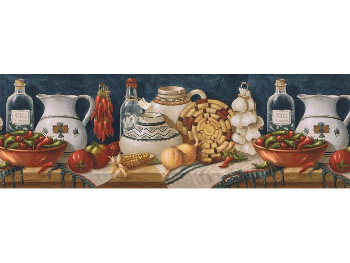 Border Paper For Kitchen (#2898378) - HD Wallpaper & Backgrounds Download