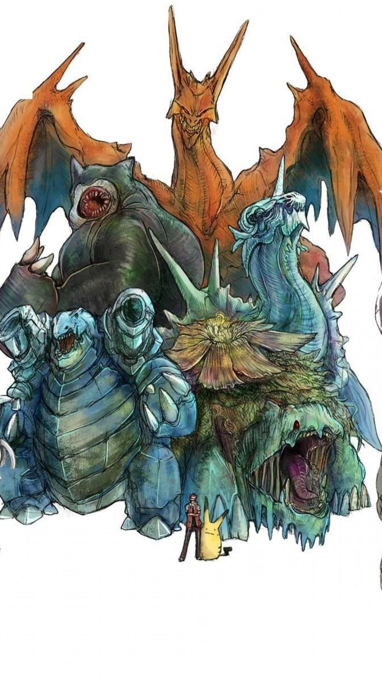 Onix Pokemon Lapras Charizard Mutated Muscle Pokemon - Mewtwo Venusaur ...