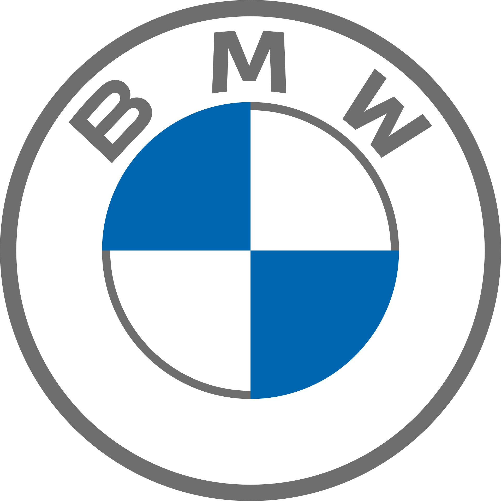 Bmw New Logo 2020 (#2906925) - HD Wallpaper & Backgrounds Download