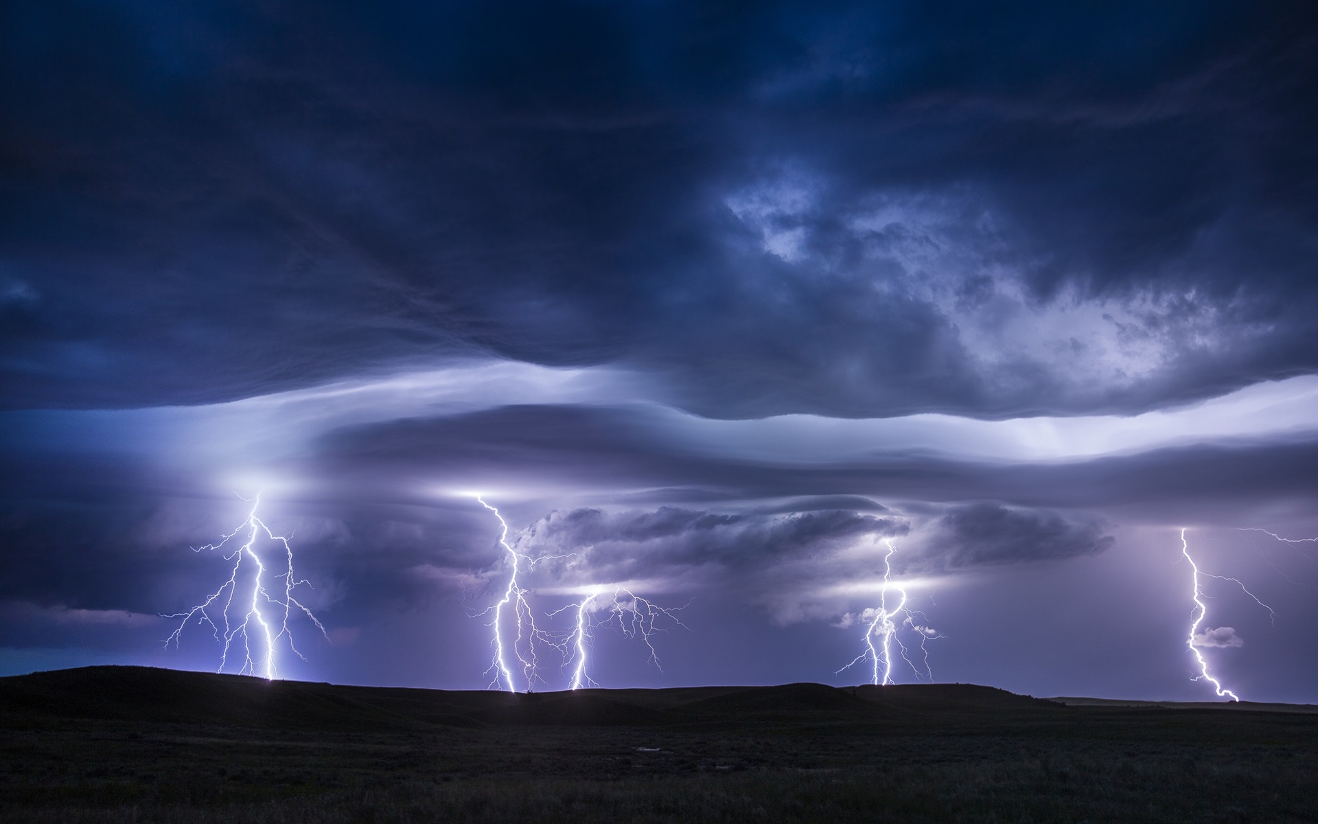 Wallpaper Lightning, Storm, Clouds, Darkness Hd - Lightning (#2913524 ...