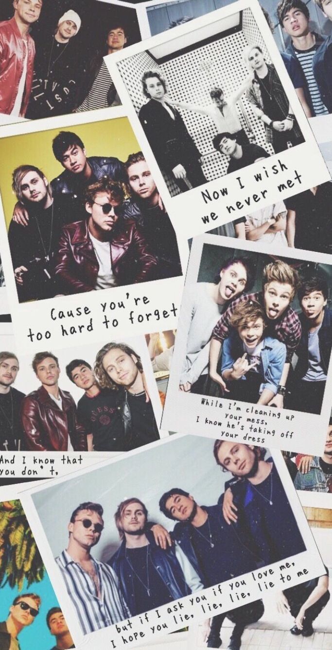 5sos Collage (#2928118) - HD Wallpaper & Backgrounds Download