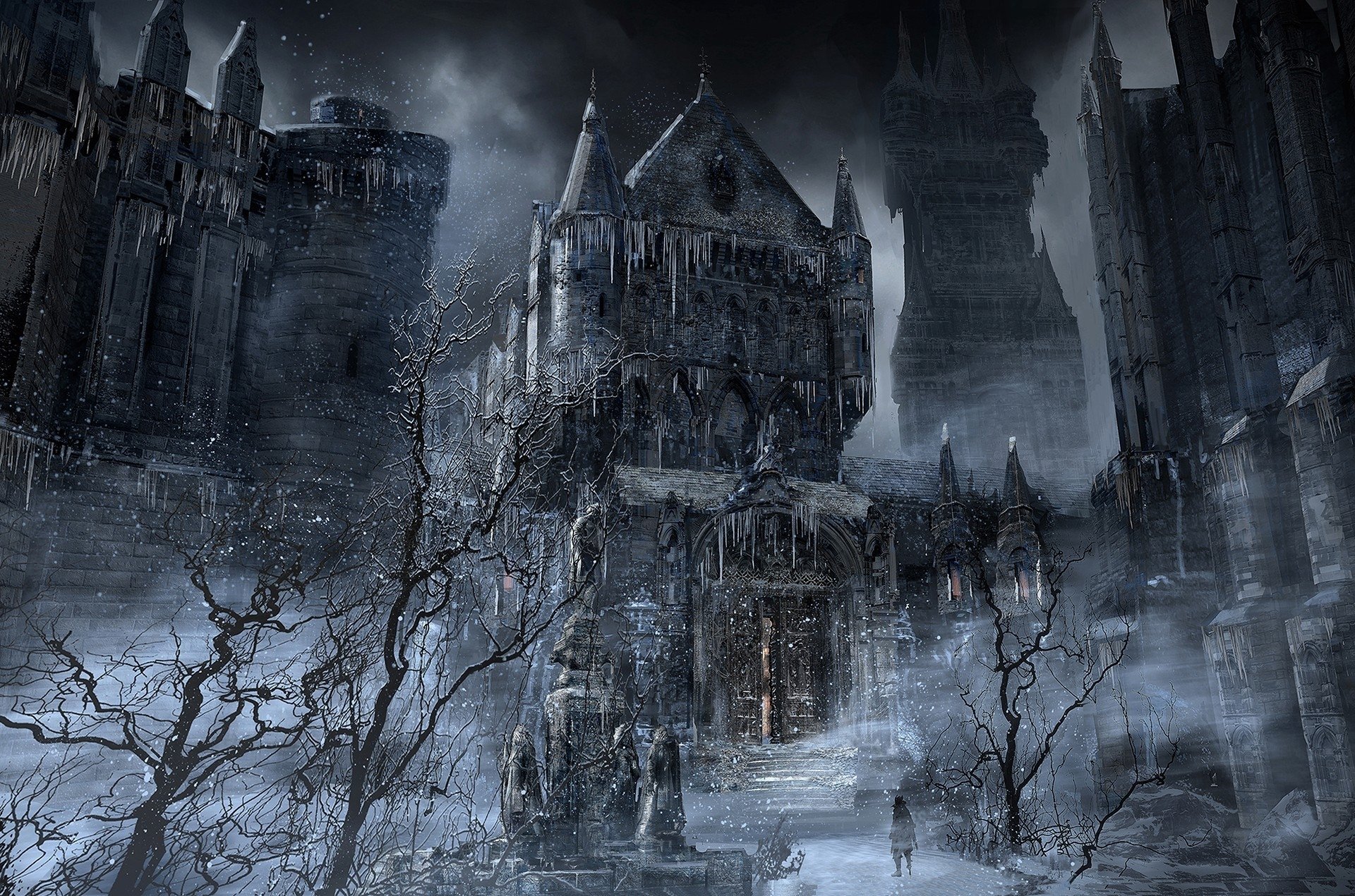 Bloodborne Cainhurst Castle Art (#2933861) - HD Wallpaper & Backgrounds ...