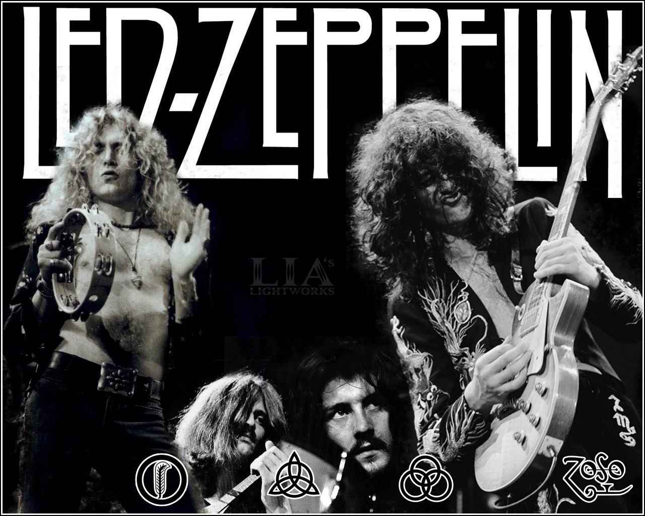 Large Led Zeppelin Wallpaper