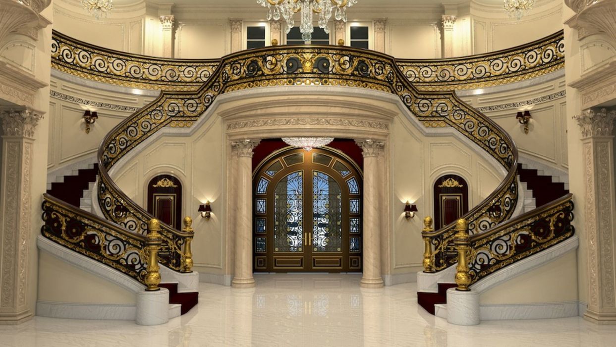 Pay Americas Most Expensive House Interior Escalera - Inside Mansion ...