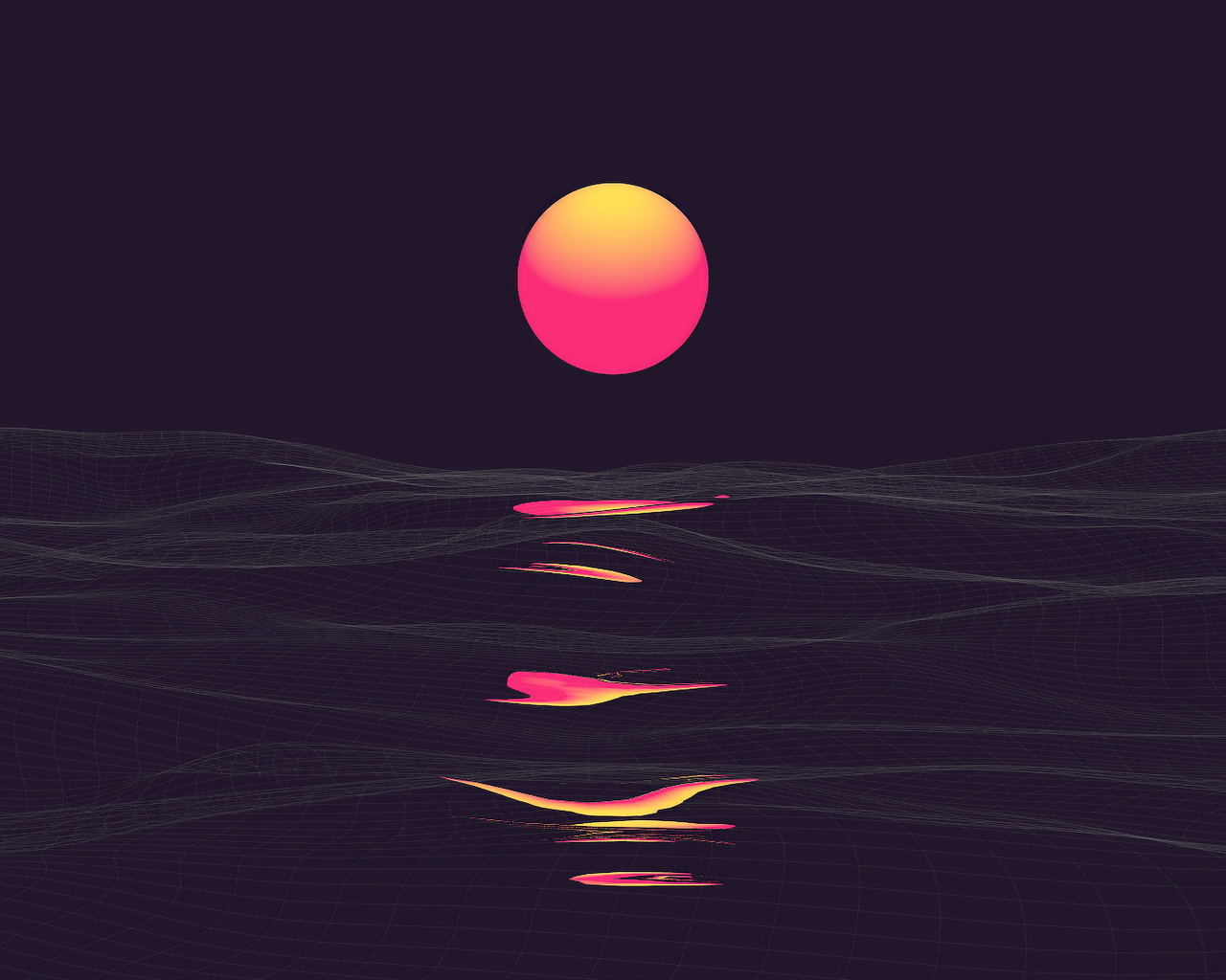 Pink Wave Retro (#2960311) - HD Wallpaper & Backgrounds Download