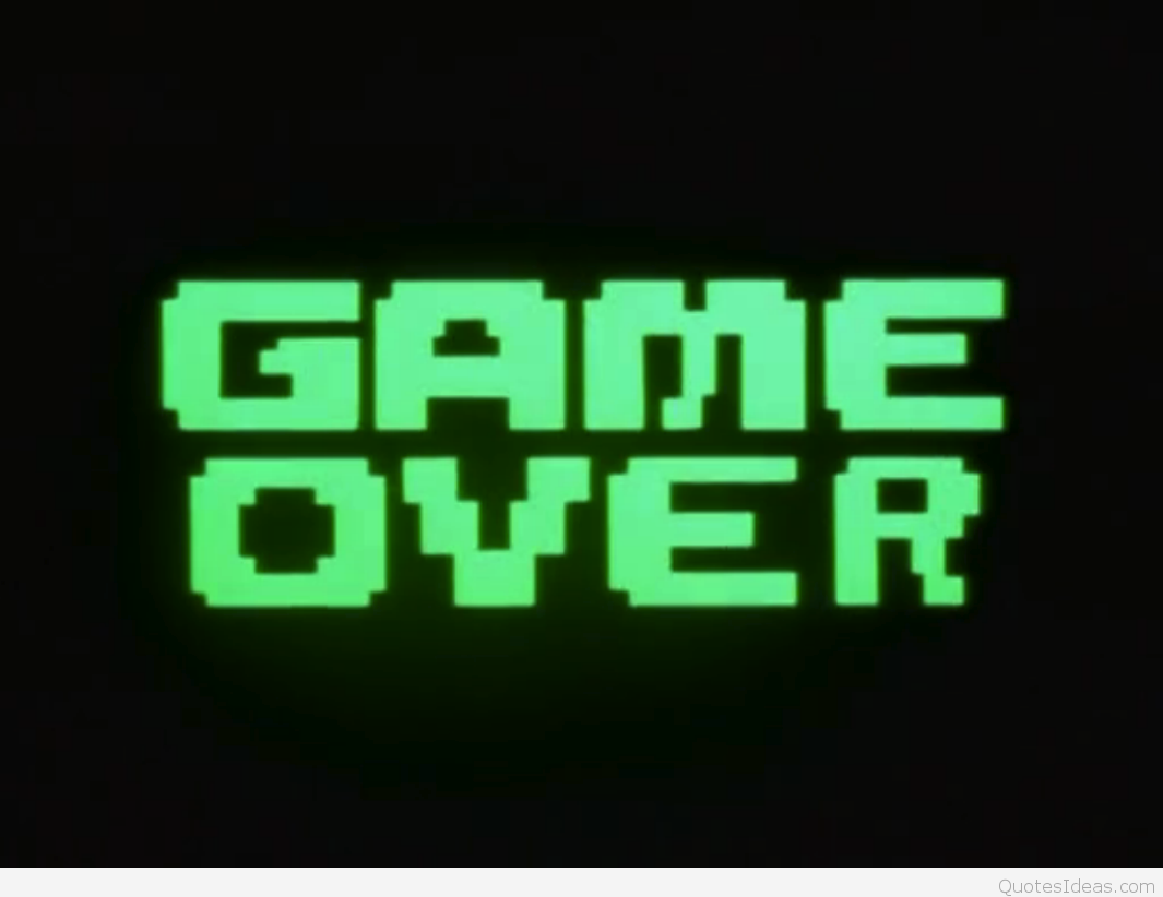 Game Over Title (#2974162) - HD Wallpaper & Backgrounds Download