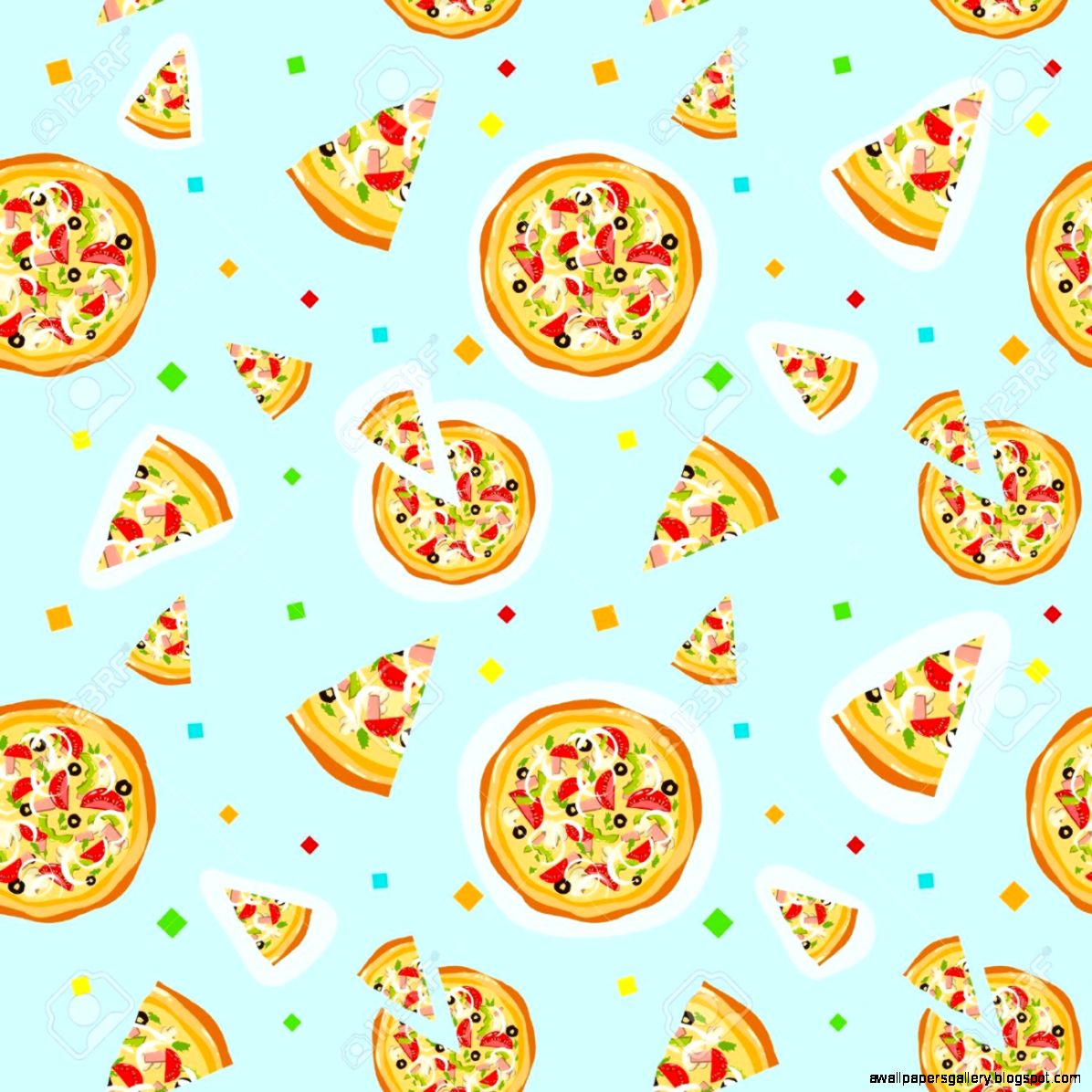 Pizza Tile Wallpaper Wallpapers Gallery - Pizza Texture (#2975396) - HD ...