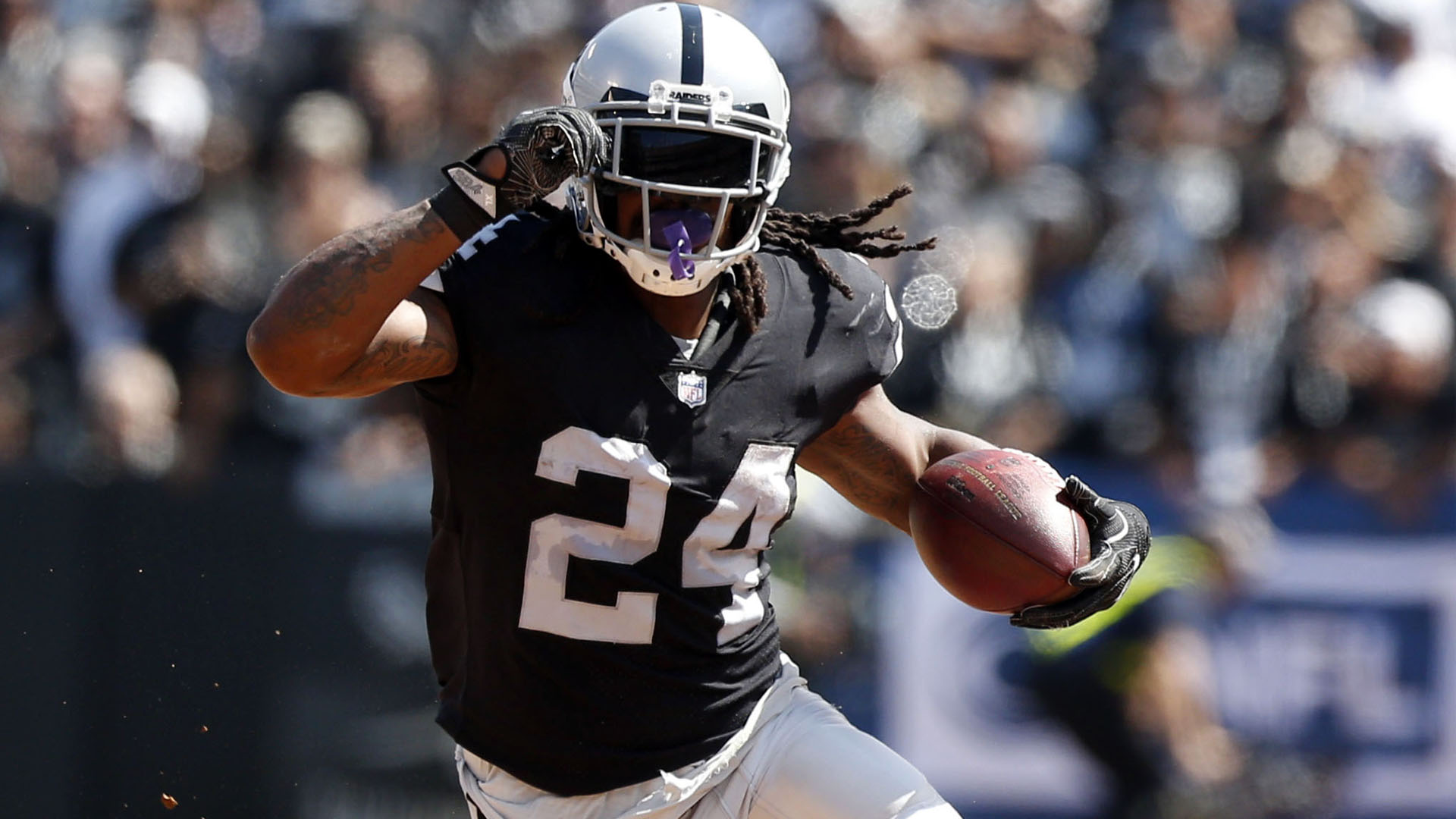 Marshawn-us - Marshawn Lynch Raiders (#2977986) - HD Wallpaper & Backgrounds Download