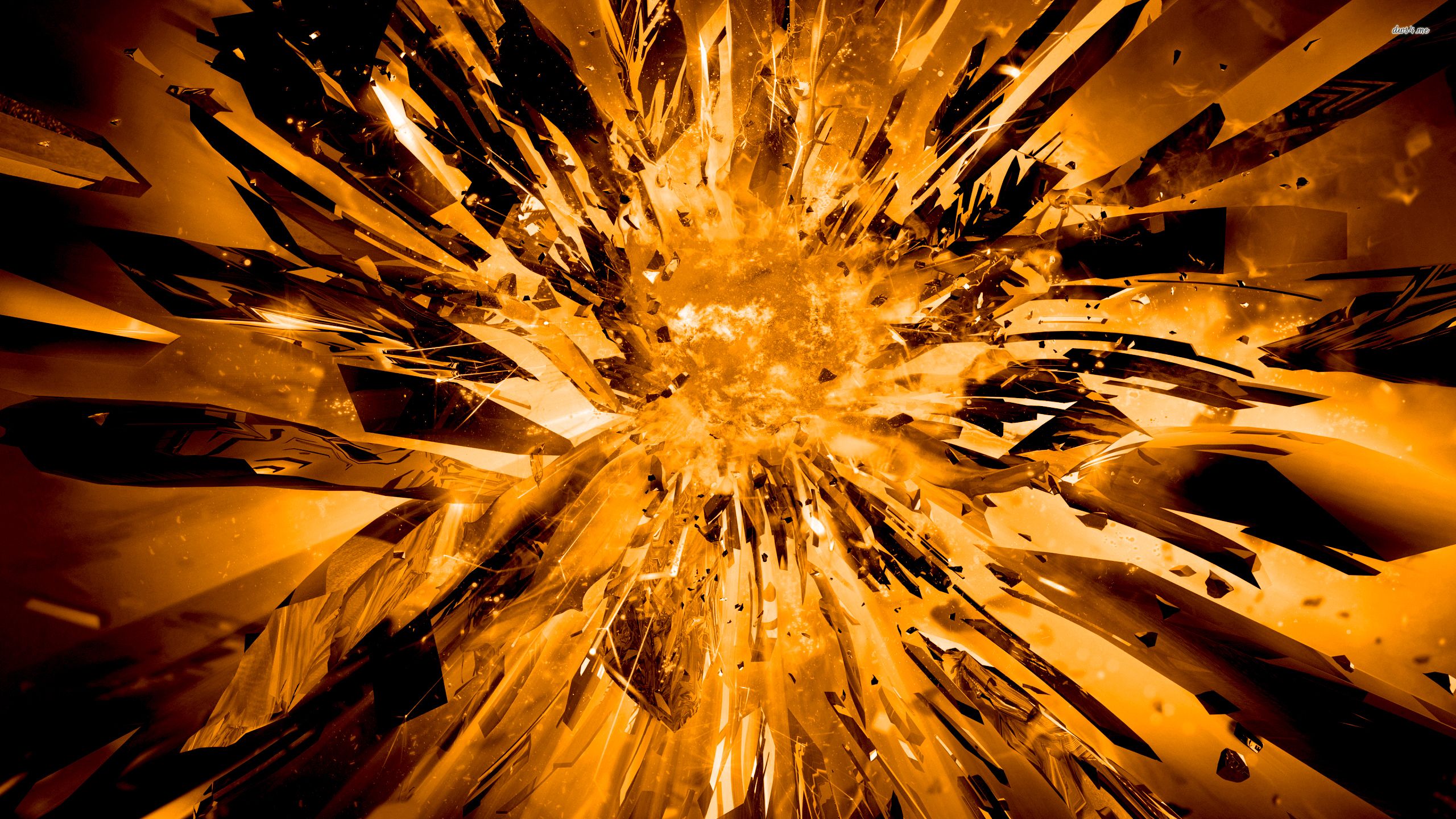 Download Blue Core Explosion Wallpaper In 3D Abstract, 55% OFF