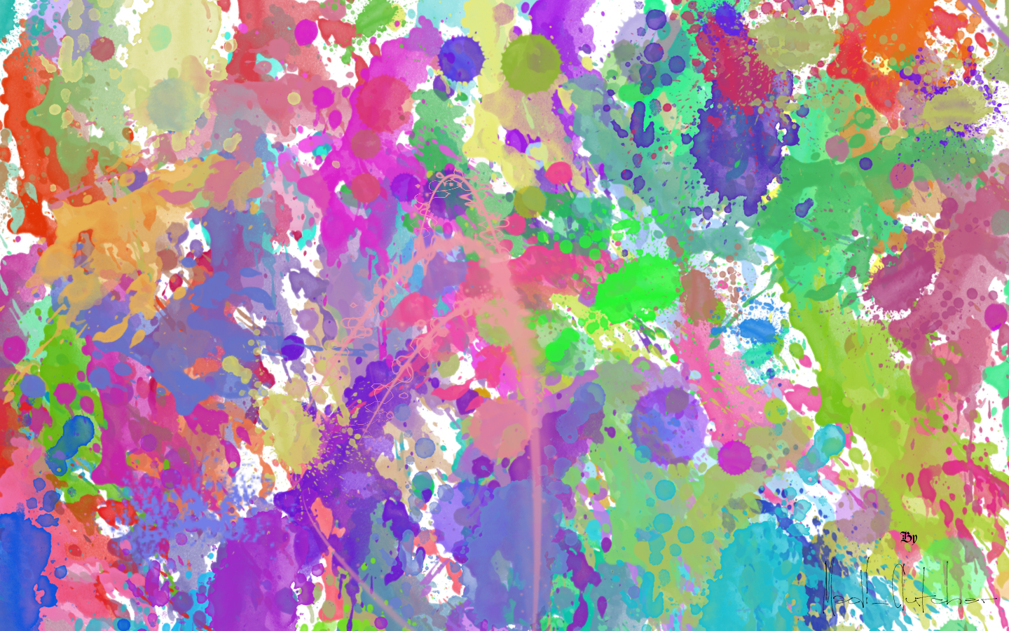 Paint Splatter Desktop Wallpaper Images Amp Pictures (#3012418) - HD ...