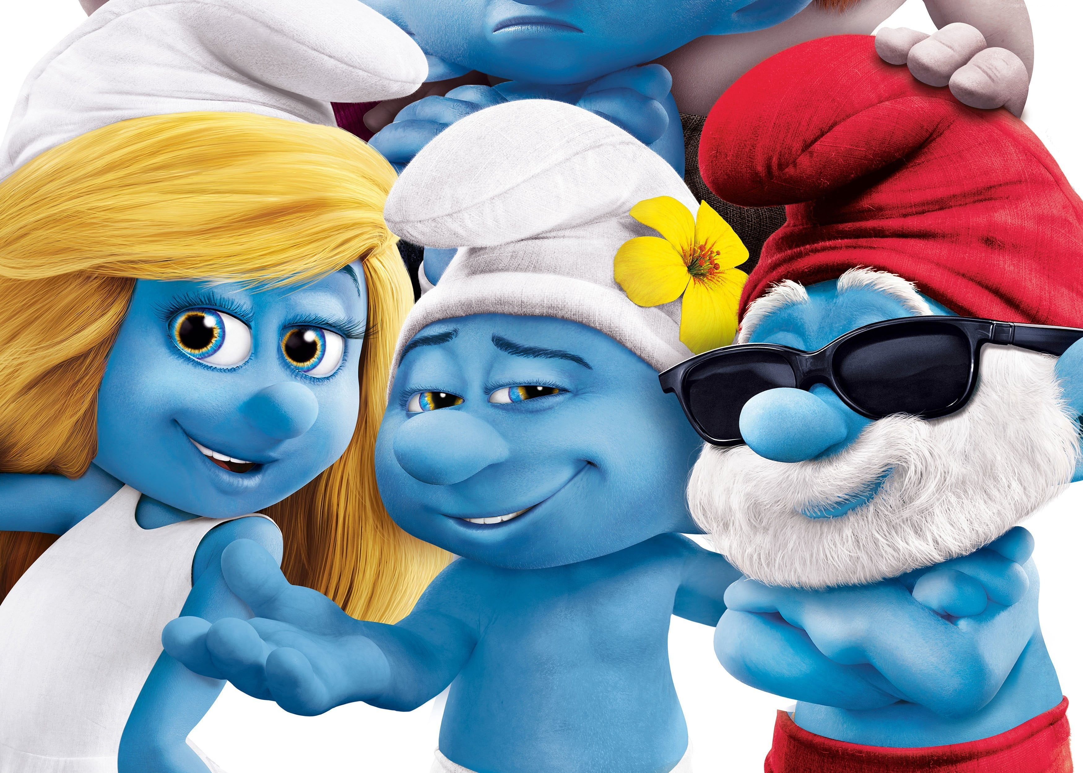 Smurfs 2 Characters Wallpaper
