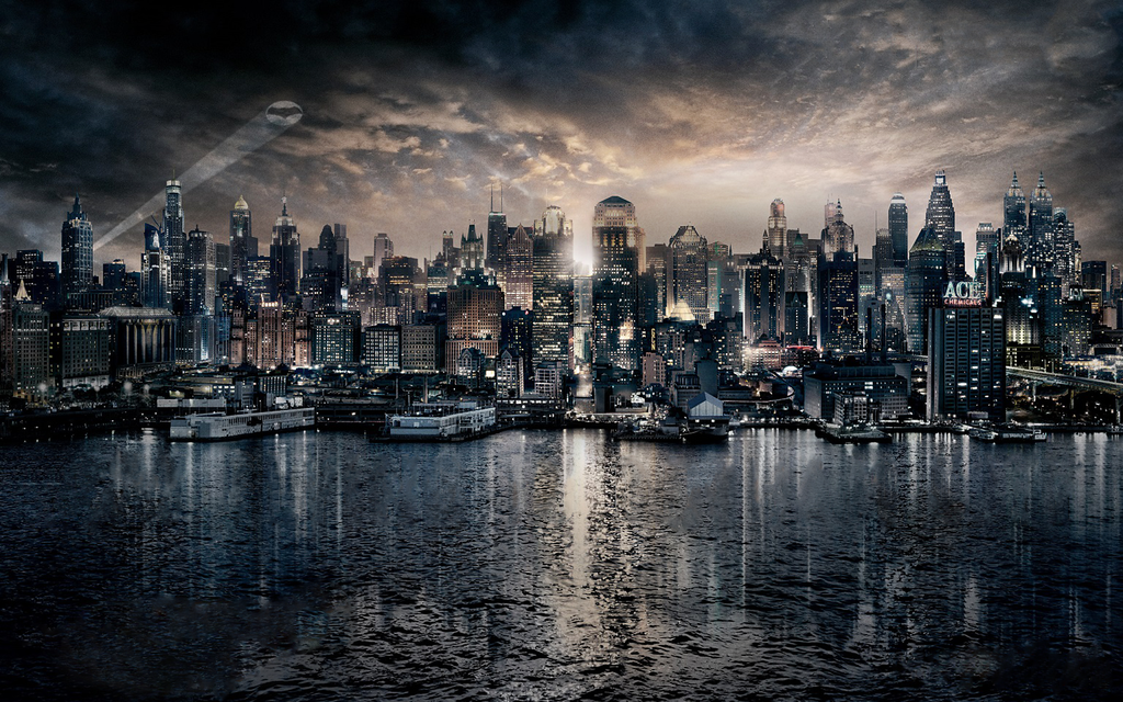 Gotham City (#3036510) - HD Wallpaper & Backgrounds Download