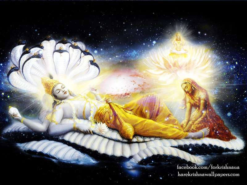 Lord Vishnu Iskcon (#3039158) - HD Wallpaper & Backgrounds Download