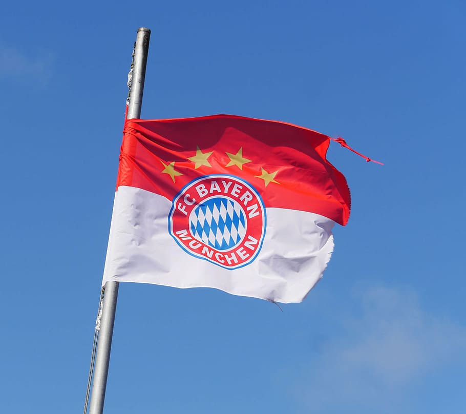Fc Bayern Munchen Country Flag, Fc Bayern Munich, Club - Flag Bayern ...