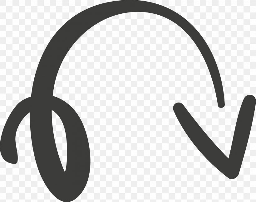 Hand Drawn Curvy Arrow (#3067692) - HD Wallpaper & Backgrounds Download