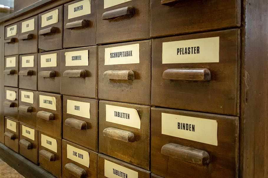 Furniture, Mailbox, Letterbox, Drawer, Private Mailbox, - Filing ...