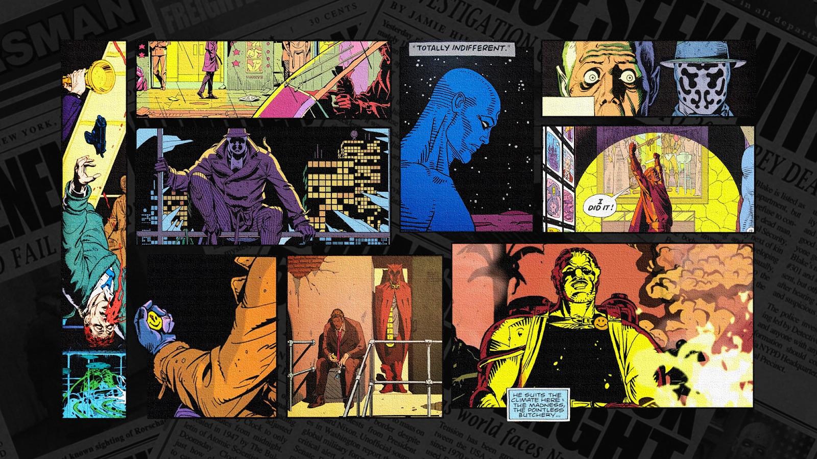 Watchmen Comic (#3075642) - HD Wallpaper & Backgrounds Download