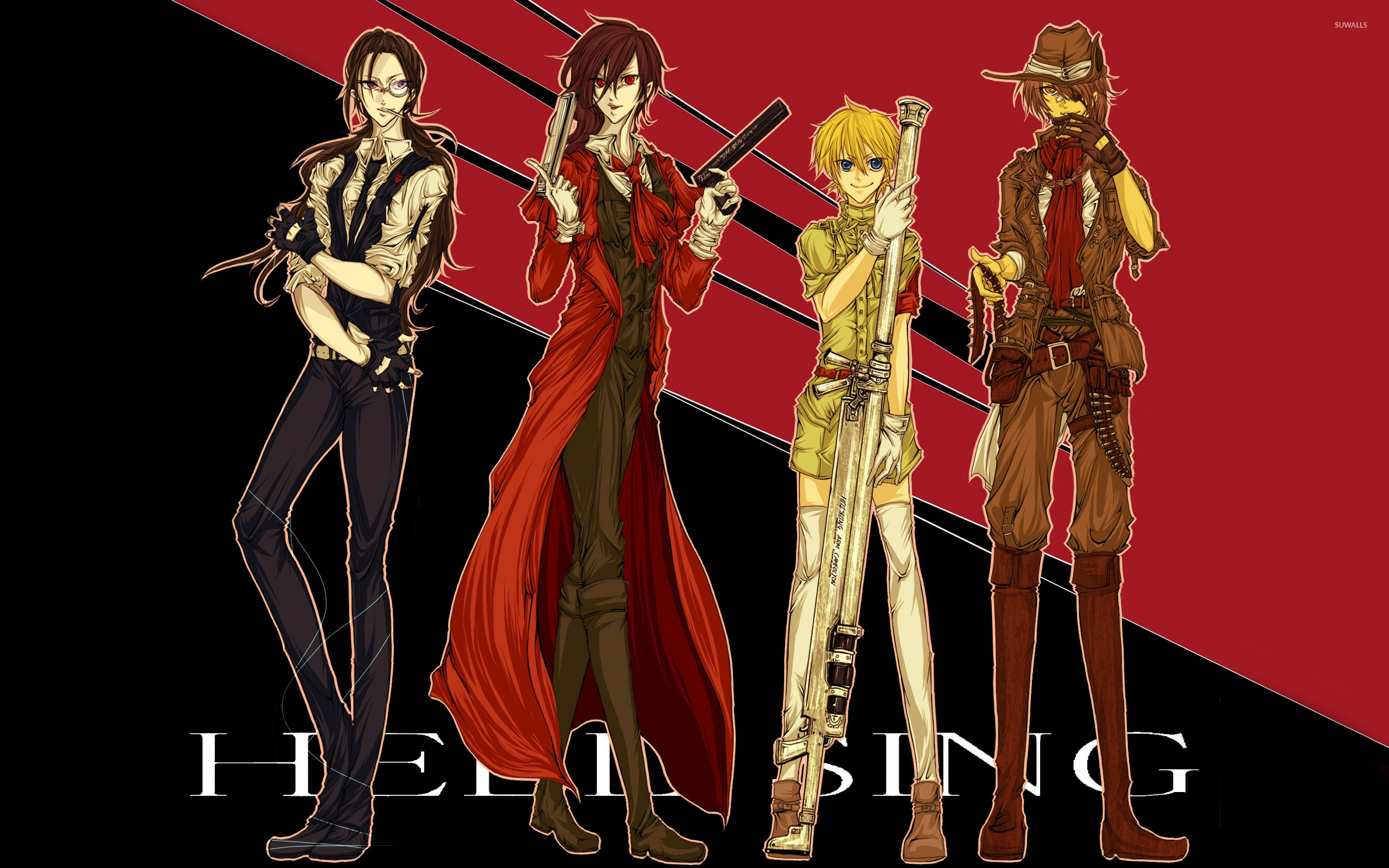 Gender Swap Hellsing (#3086976) - HD Wallpaper & Backgrounds Download