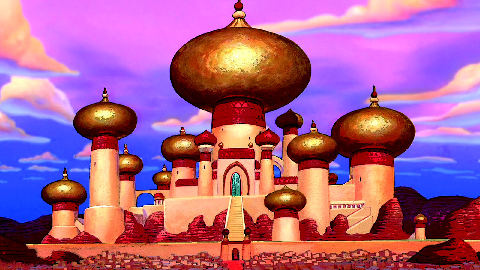 Palace Wallpaper - Aladdin Palace (#3090246) - HD Wallpaper ...