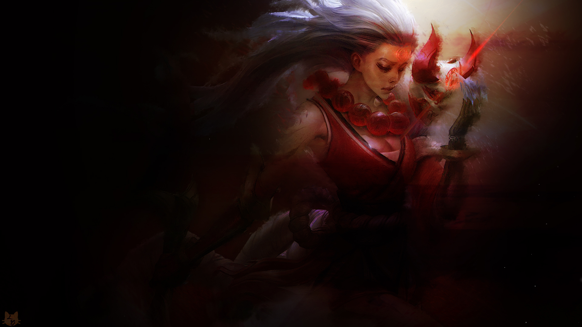 Blood Moon Diana Wallpaper - Blood Moon Diana Fanart (#3091517) - HD ...