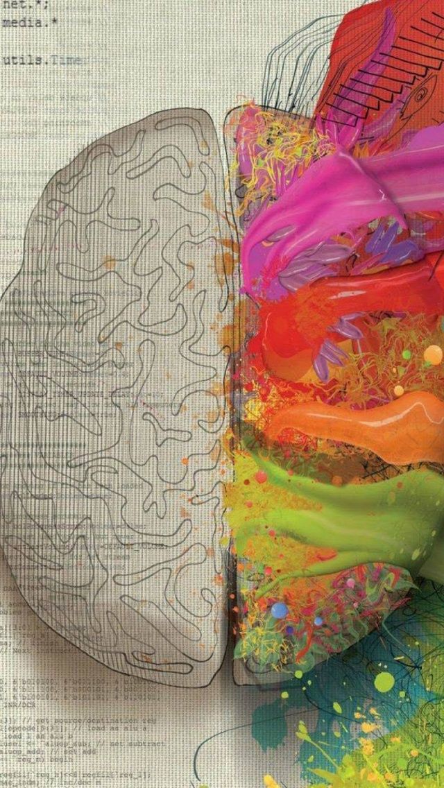 Side Of The Brain Is Creative (#3093708) - HD Wallpaper & Backgrounds ...