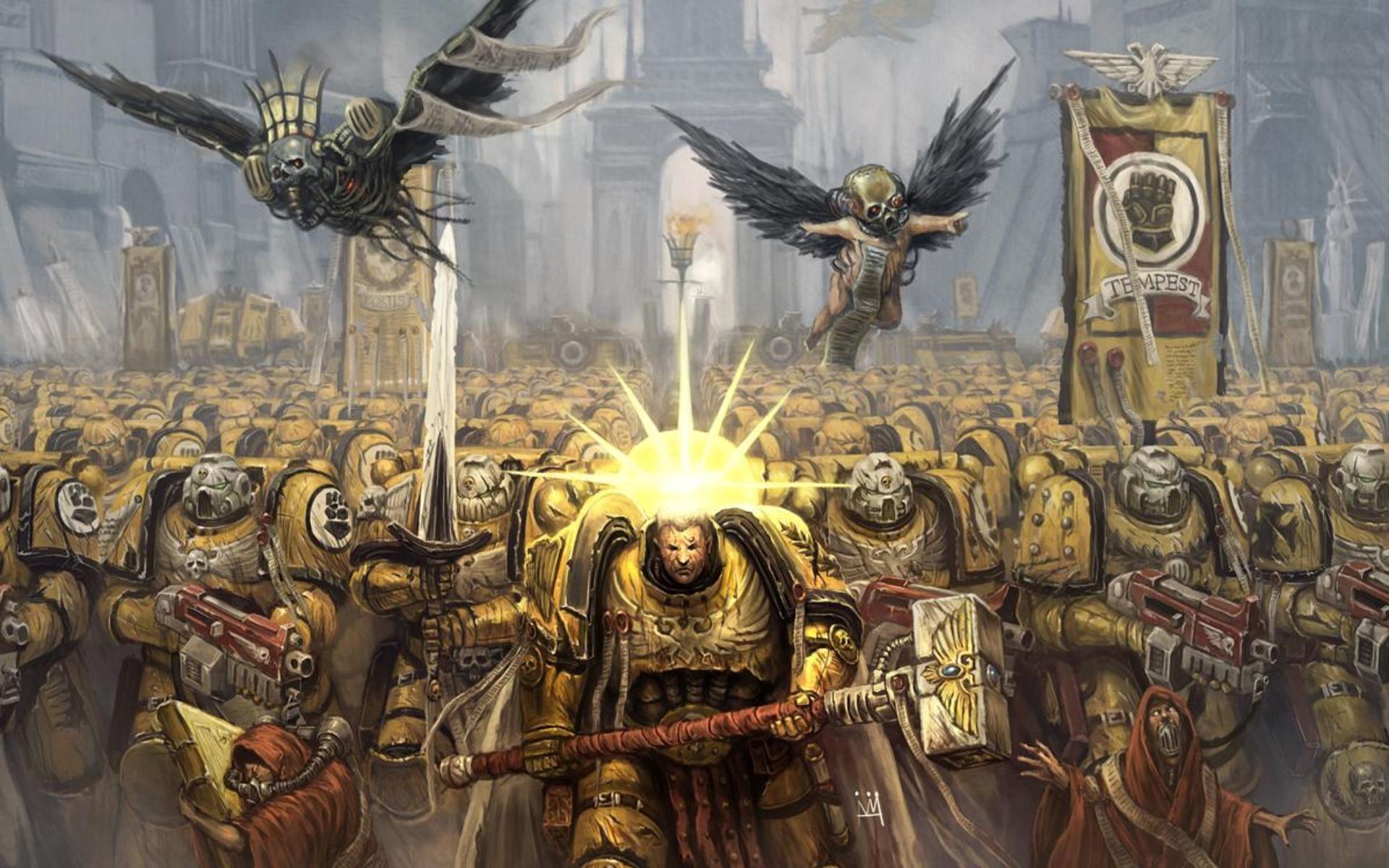 Warhammer 40k Wallpaper - Warhammer 40k Imperial Fists (#3093929) - HD ...