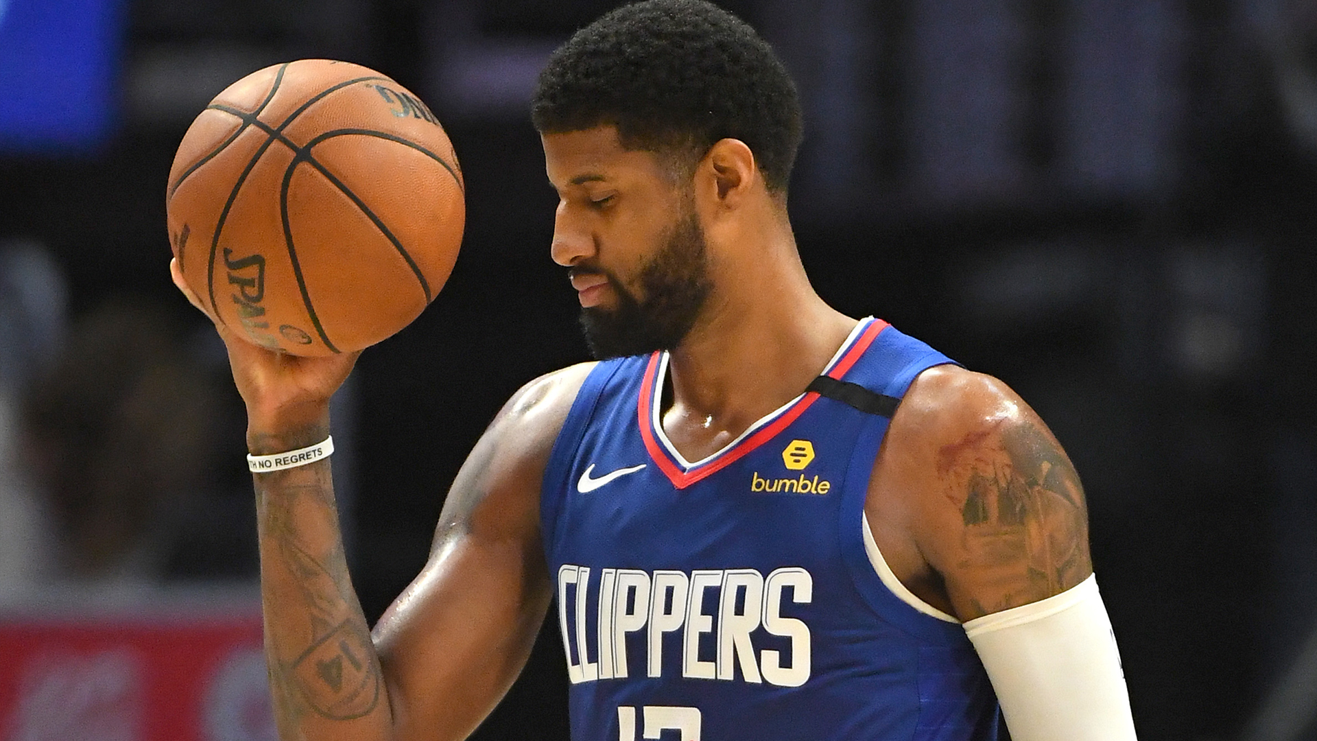 Paul George Clippers (#3105302) - HD Wallpaper & Backgrounds Download