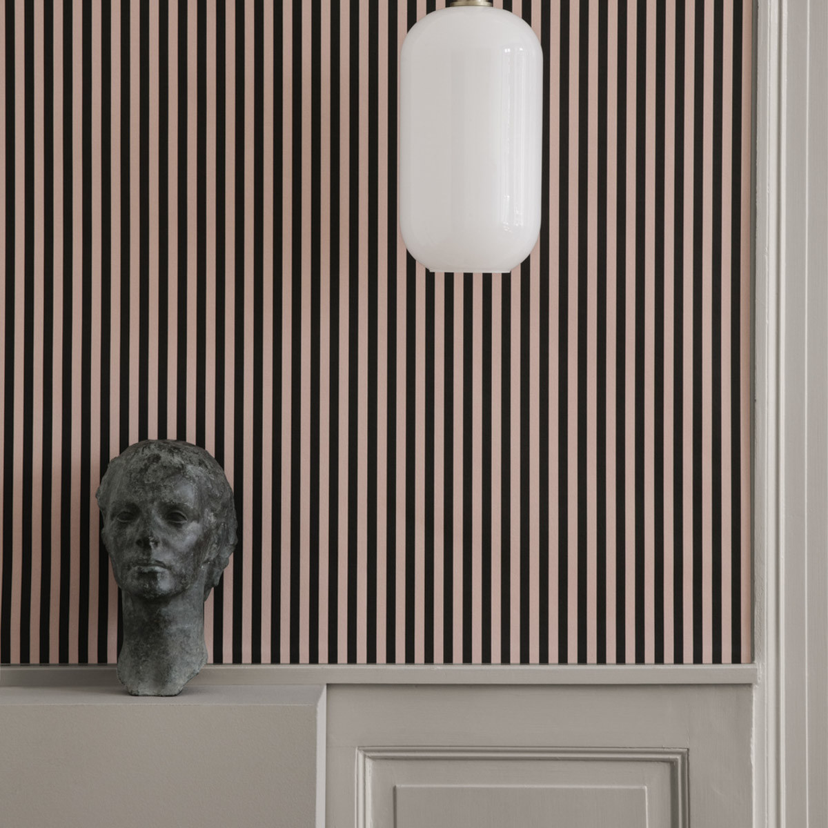 Ferm Living Thin Lines Wallpaper - Thin Lines Wallpaper Ferm Living ...