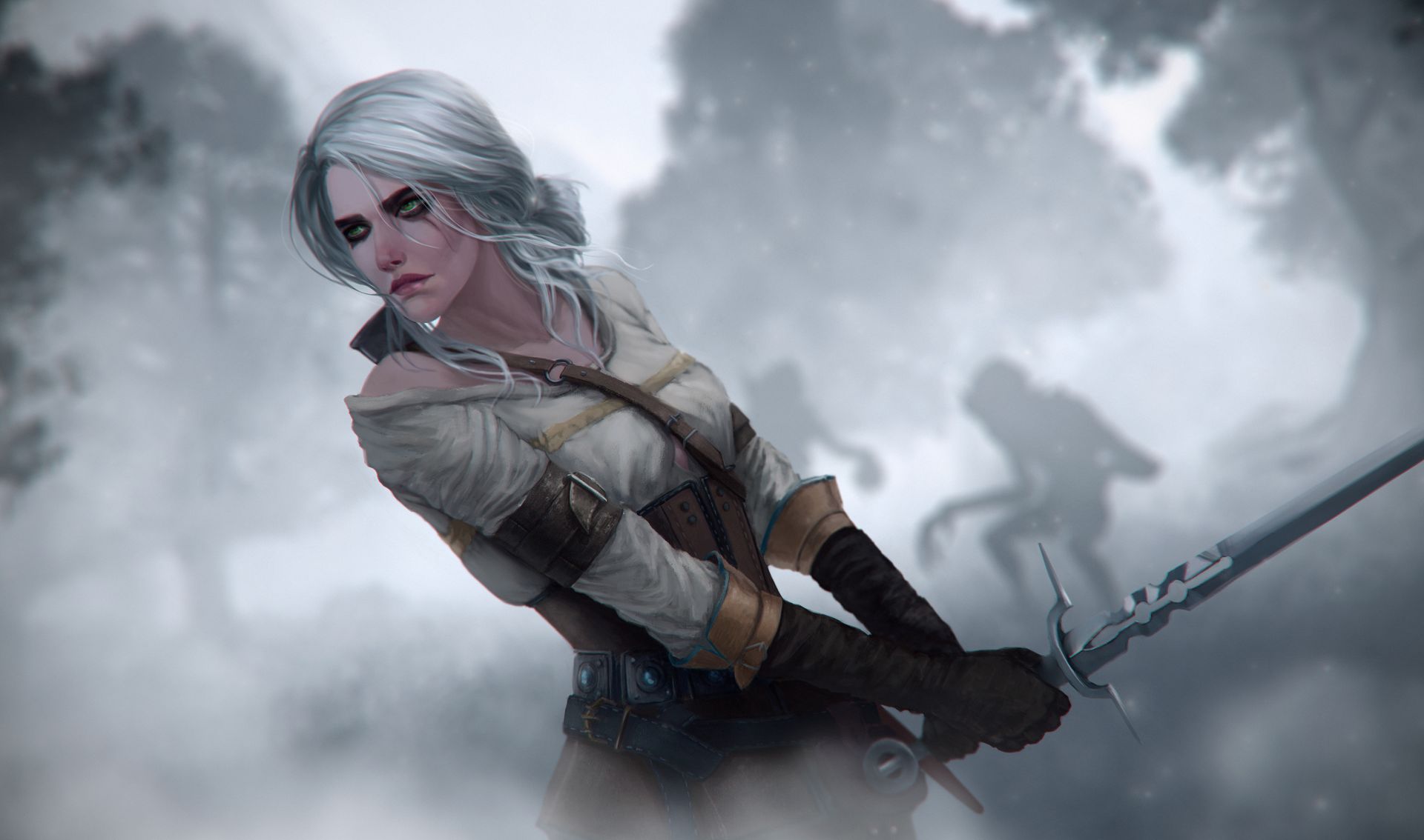 Witcher Ciri, Cool Wallpaper - Ciri Witcher 3 (#3107510) - HD Wallpaper ...